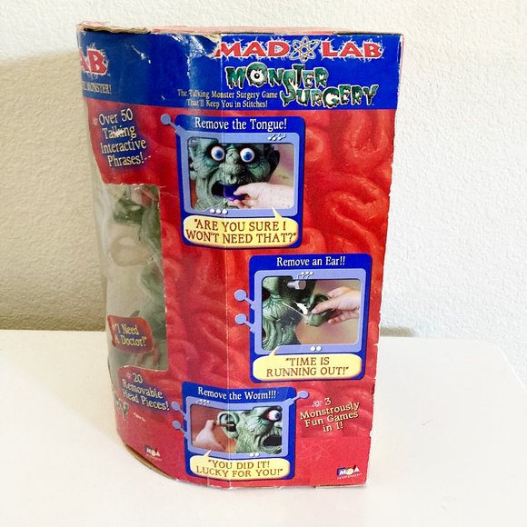 Mad Lab | Toys | New In Box Mad Lab Monster Surgery Game Rare 202 ...